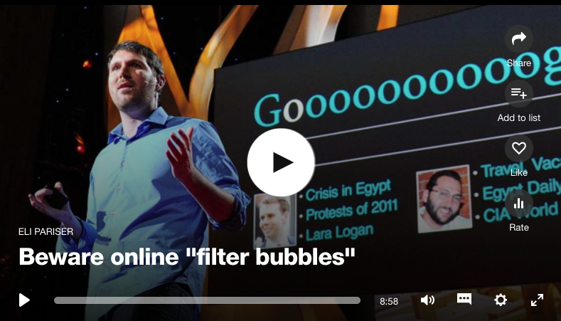 Eli Pariser: Beware online “filter bubbles" 當心網路的「過濾泡泡」 – 台灣多媒體創意教學協會
