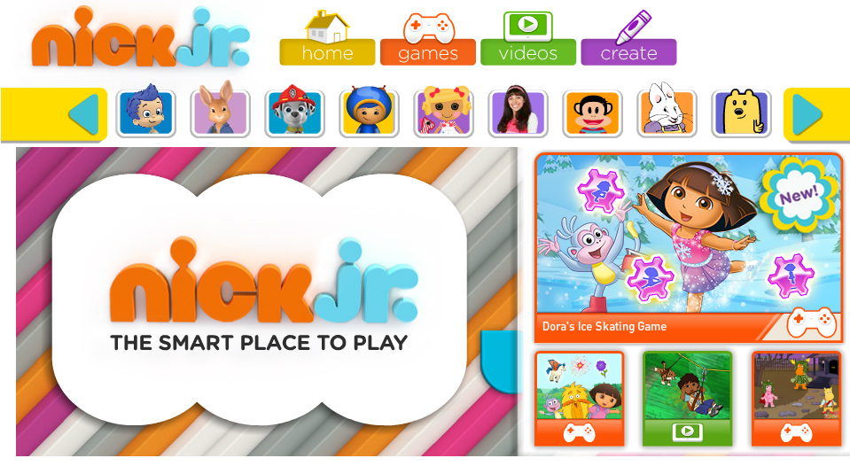 Nick Jr. – The Smart Place To Play 幼兒教育網 – Taiwan Multimedia Creative ...